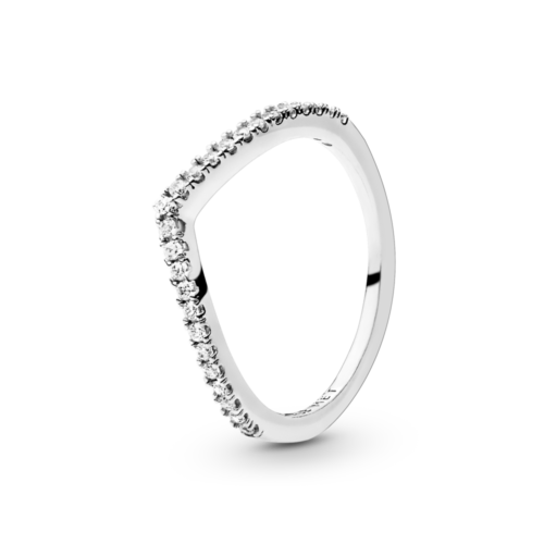 טבעת כסף שייני פאווה - פנדורה | Pandora